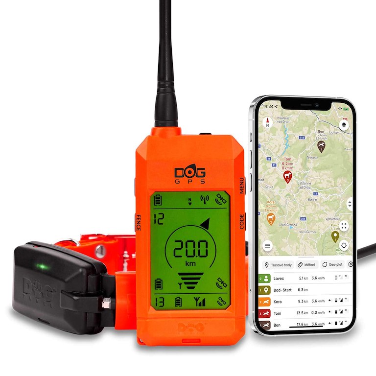 GPS Sistem za praćenje i treniranje pasa DOGTRACE GPS X30T