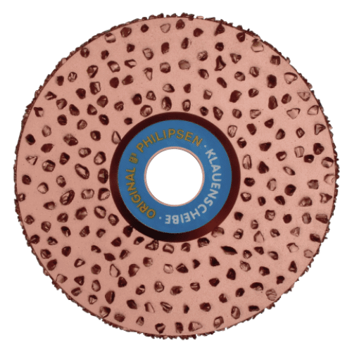 Dvostrani abrazivni disk za obradu papaka kod goveda