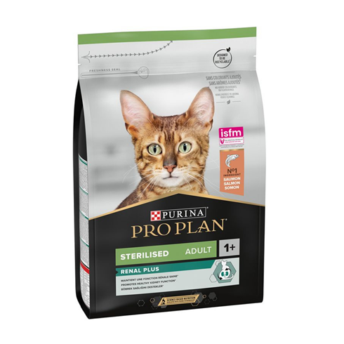 Purina Pro Plan OptiRenal Sterilised Adult Salmon sa lososom 1.5kg