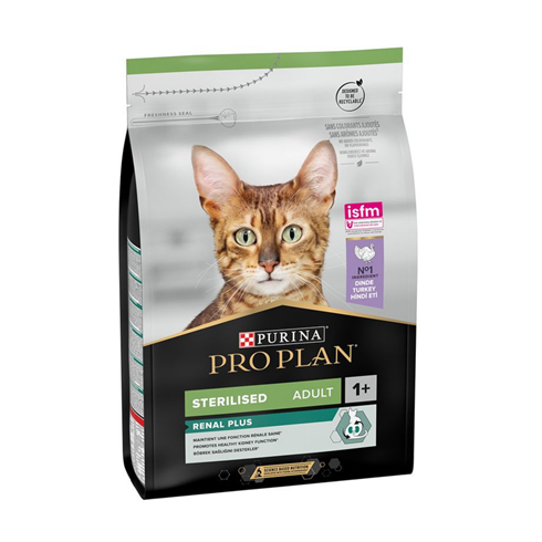 Purina Pro Plan OptiRenal Sterilised Adult Turkey sa ćuretinom 1.5kg