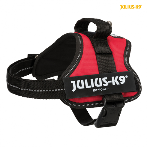 JULIUS-K9 Powerharness AM za pse S 51-67cm/28mm CRVENI