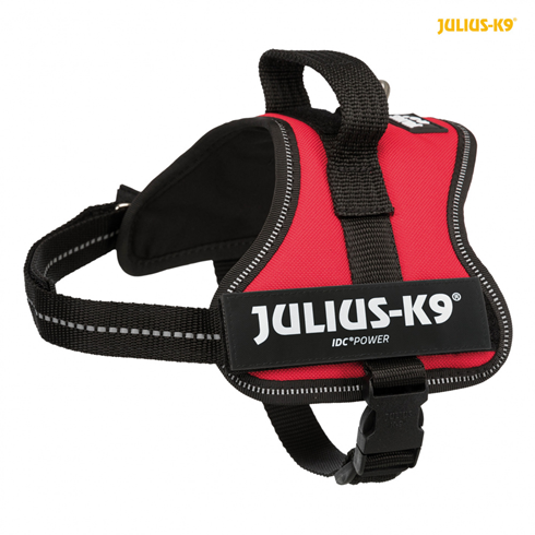 JULIUS-K9 Powerharness AM za pse XS 40-53cm/22mm CRVENI