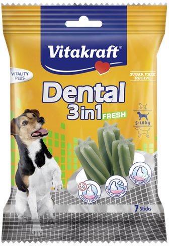 VITAKRAFT Poslastica za pse Dental Fresh 3u1 S 5-10kg