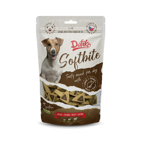 Softbite Filled Triangle Liver 150g