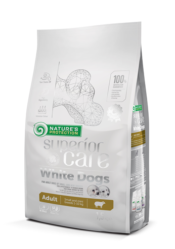 Nature's Protection White Dog Adult Mini Jagnjetina 4kg