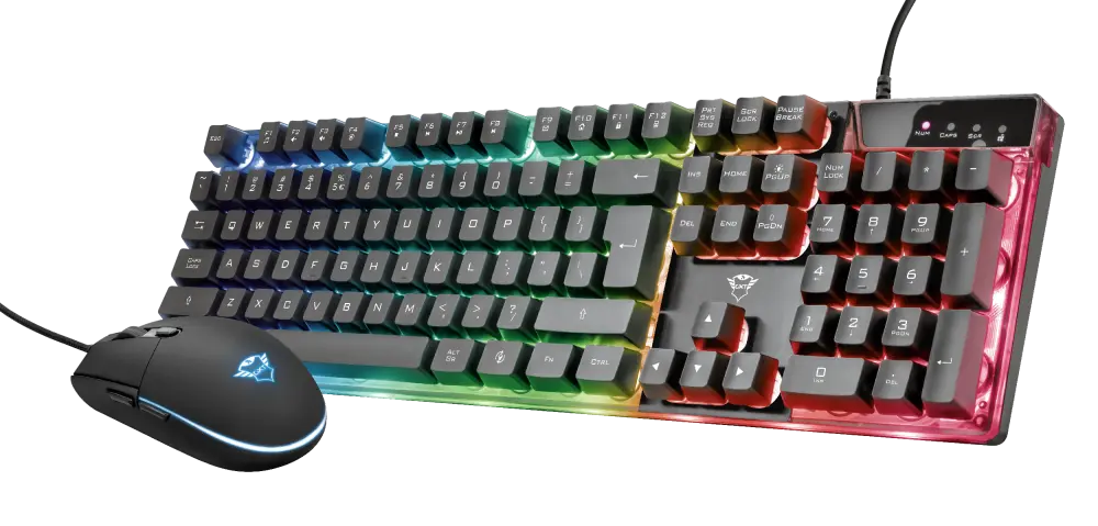 TRUST Gaming set tastatura + miš GXT 838 AZOR crni