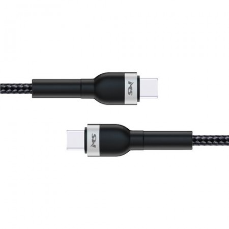 MS CABLE USB-C > USB-C, 2m, crni