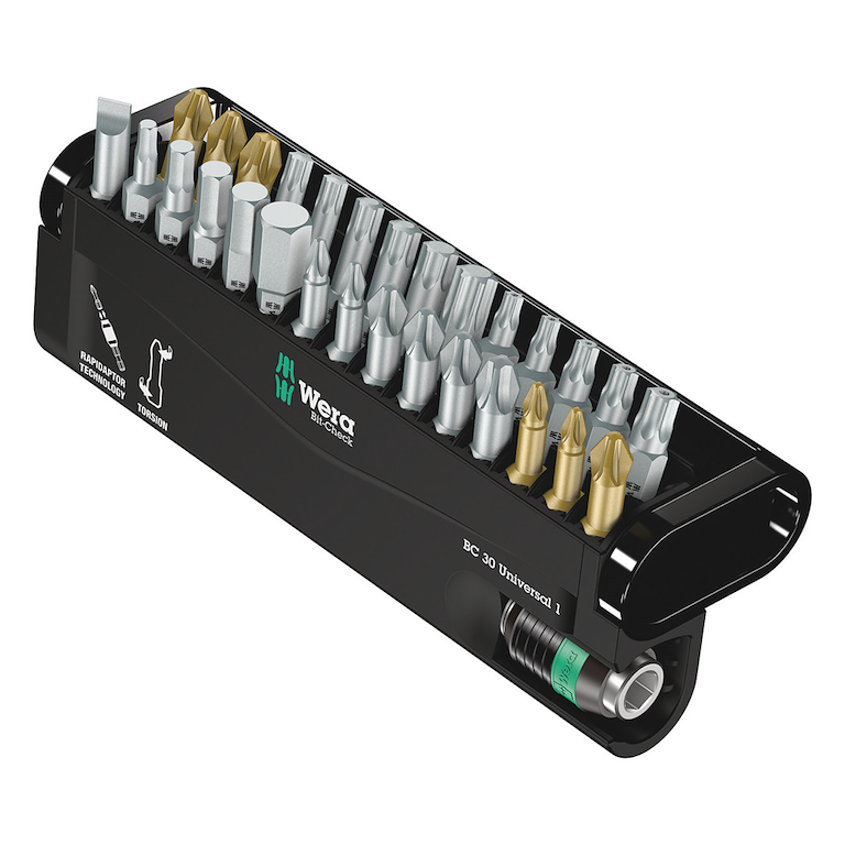 Wera Bit-Check 30 Universal set bitova, 30 komada, 05056440001