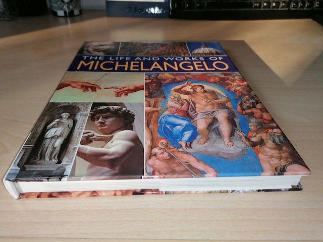 Mikelanđelo, monografija, NOVO, preko 500 slika u boji