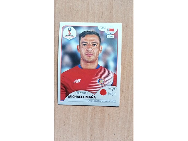 Panini Rusija Russia 2018 sličica broj 389