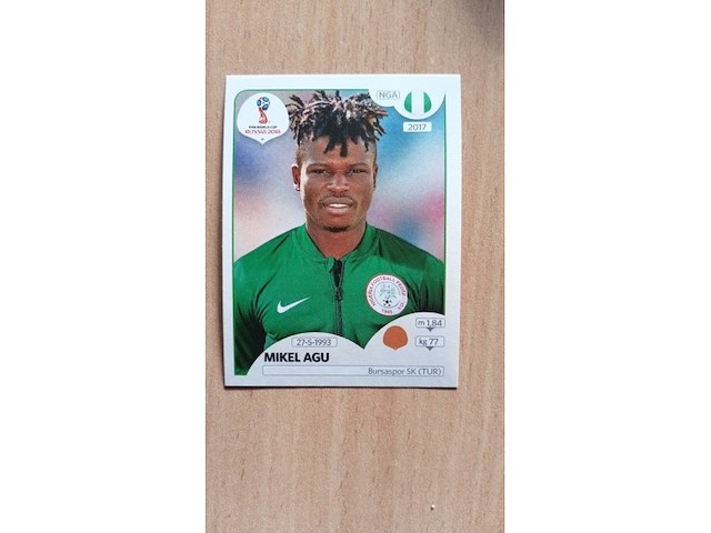 Panini Rusija Russia 2018 sličica broj 333