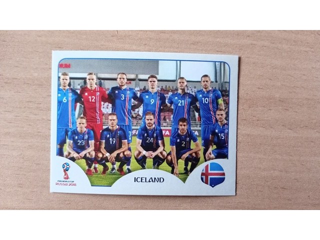 Panini Rusija Russia 2018 sličica broj 281