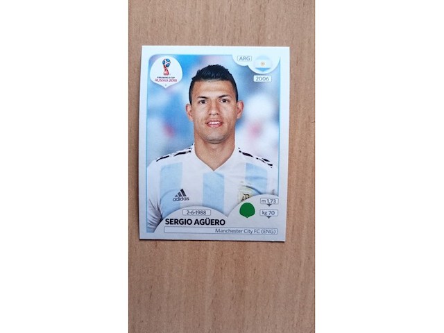 Panini Rusija Russia 2018 sličica broj 278