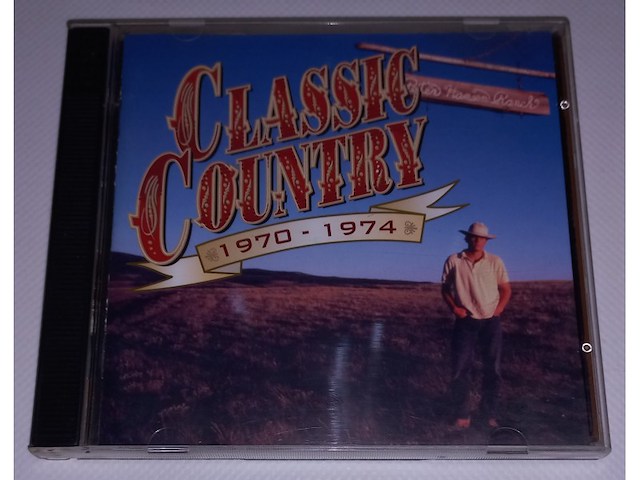 Various – Classic Country 1970-1974 (2 CD)