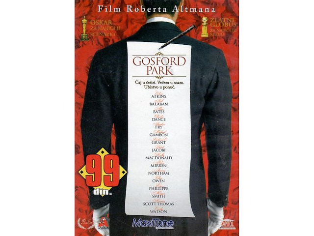 DVD GOSFORD PARK