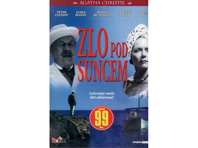 DVD AGATHA CHRISTIE-ZLO POD SUNCEM