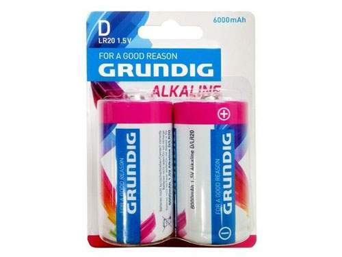 Alkalne baterije D LR20 Grundig 1.5V (1/2)