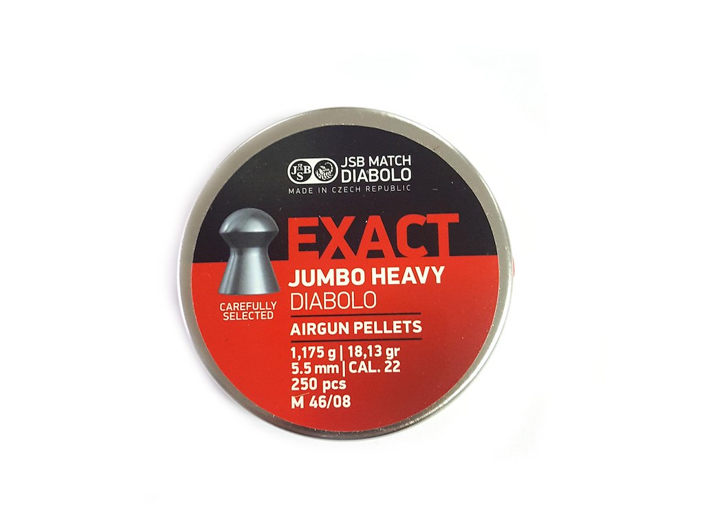 JSB Jumbo Heavy 5.5mm(.22) 1,175g 1/250