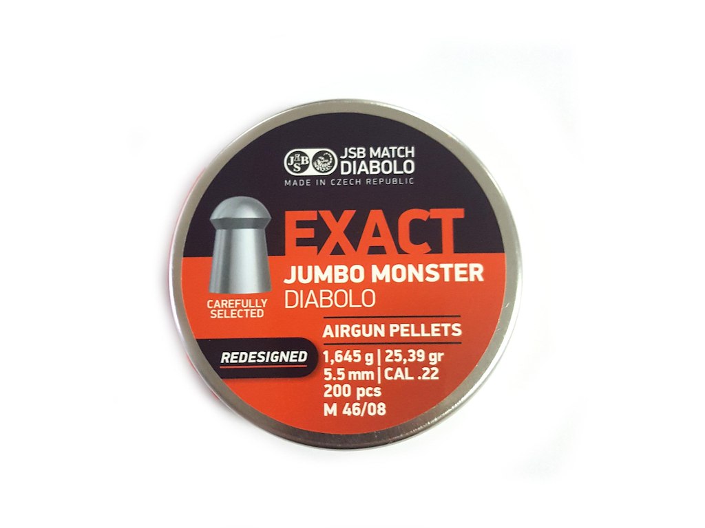 JSB Exact Jumbo Monster Redesigned 5,5mm(.22) 1,645g 1/200