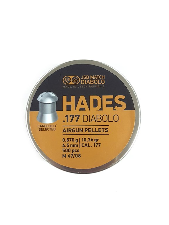 JSB Hades 4.5mm (.177) 0,670g 1/500