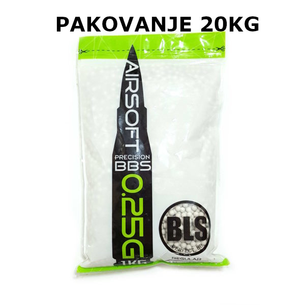 BLS 0.25g pakovanje 20kg