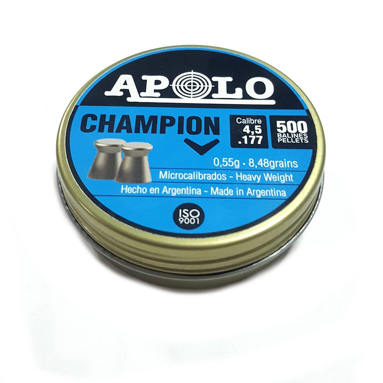 Dijabole Apolo Champion 4,5mm 500kom.