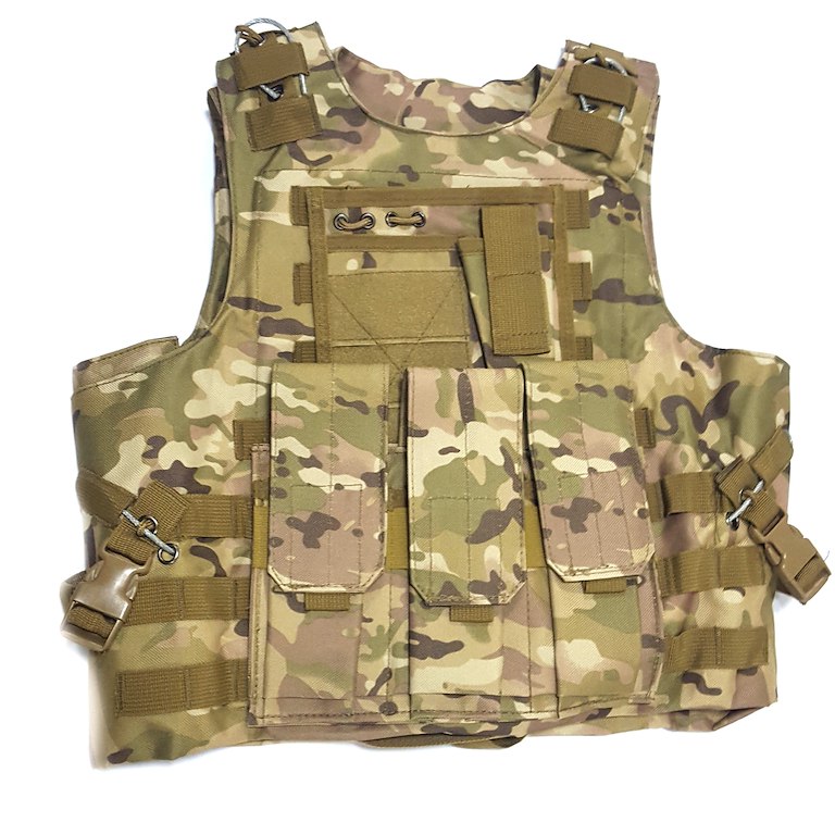 Nylon taktički prsluk, multicam