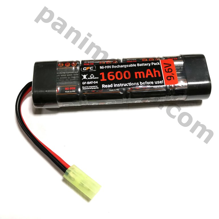 GFC ENERGY Ni-Mh baterija 9.6v 1600mAh