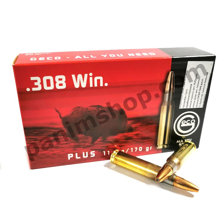 GECO PLUS karabinski metak kal.308win. 11.0g