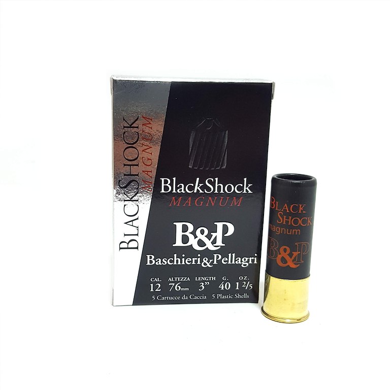 B&P BlackShock MAGNUM 40g 12/76