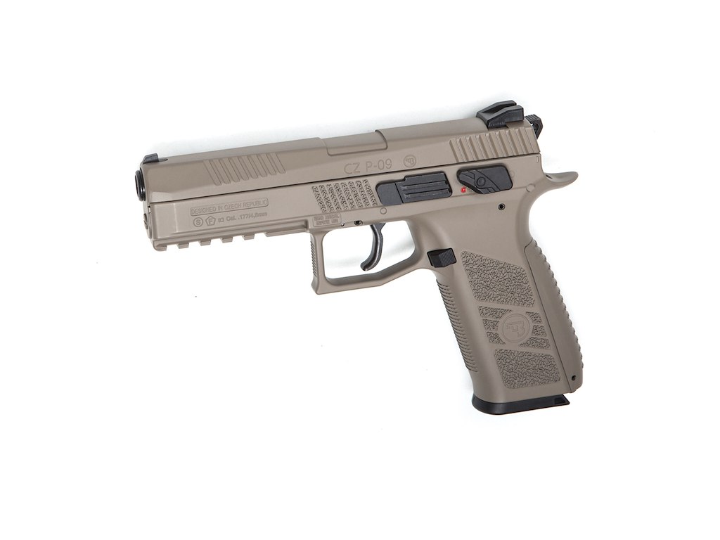 Vazdušni pištolj CZ P-09 CO2 Dijabola 4.5mm FDE