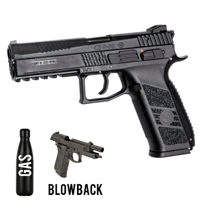 CZ P-09 Green Gas Blow Back 17657