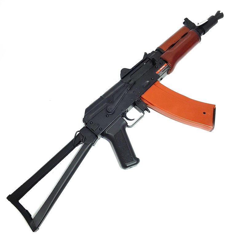 Warrior AK 74U Full Metal Drvo Blow Back