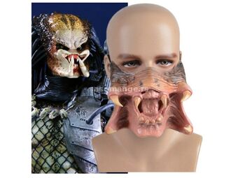 Maska Predator Za Noc Vestica, Halloween, Maskenbal Model 1