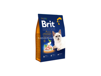 BRIT Hrana za mačke - Indoor Piletina 8kg