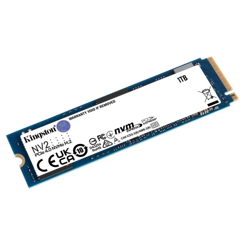 Kingston 1TB M.2 NVMe NV2 (SNV2S/1000G) SSD disk PCI Express 4.0