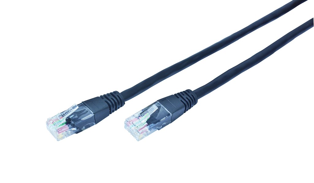 Gembird PP12-5M/BK mrežni kabl UTP 5m crni