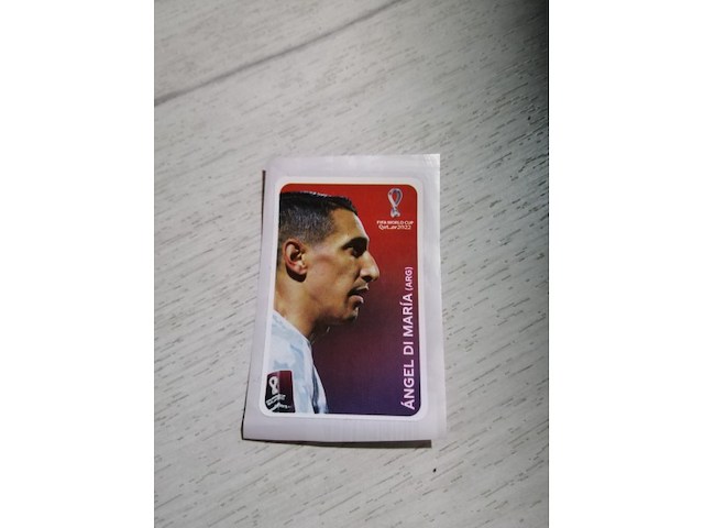 Panini FIFA 2022 Qatar Coca Cola - C3 Angel di Maria