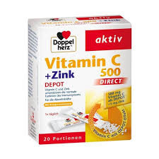 DOPPELHERZ AKTIV VITAMIN C 500 I CINK 20 KESICA