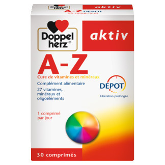 DOPPELHERZ AKTIV VITAMINI I MINERALI A-Z SA LUTEINOM 40 TABLETA