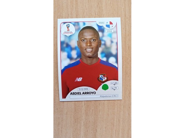 Panini Rusija Russia 2018 sličica broj 539