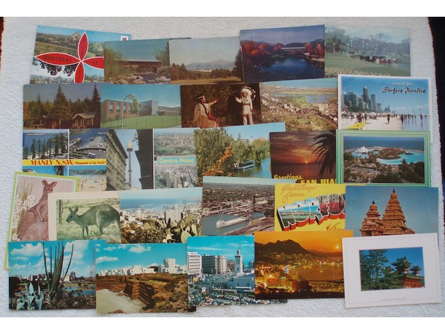 razglednice van evrope lot 26 komada