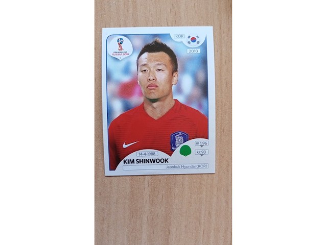 Panini Rusija Russia 2018 sličica broj 498