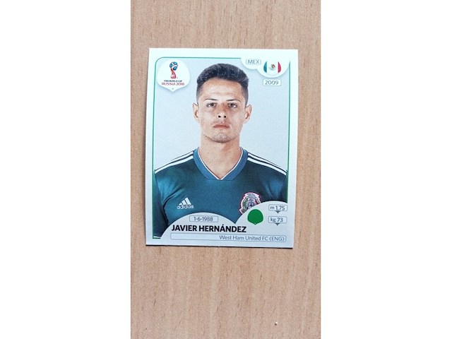 Panini Rusija Russia 2018 sličica broj 458