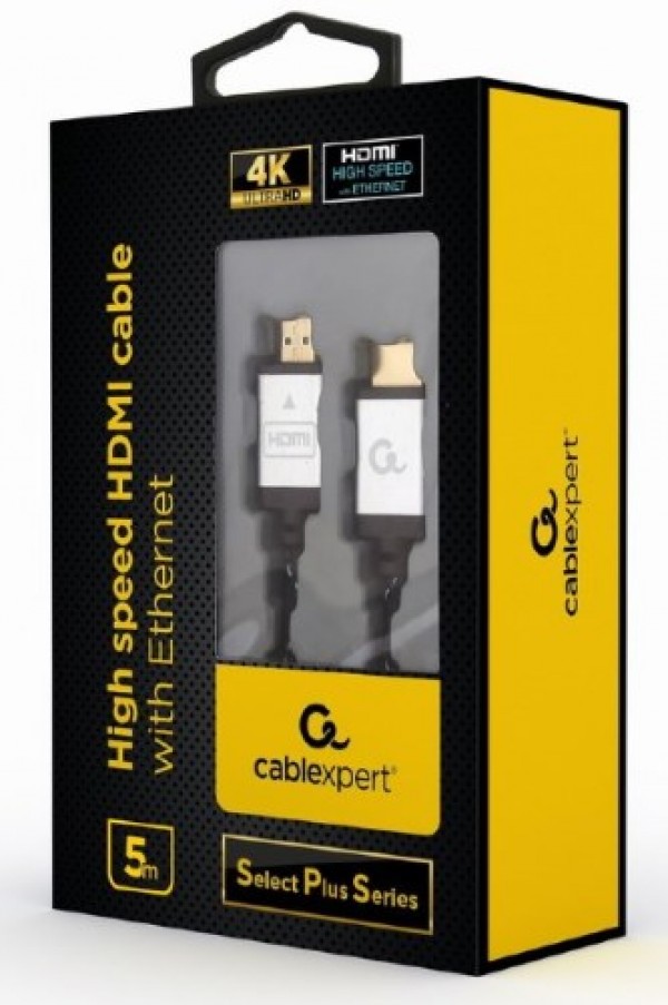 CCB-HDMIL-5M Gembird HDMI kabl, High speed,ethernet support 3D/4K TV
