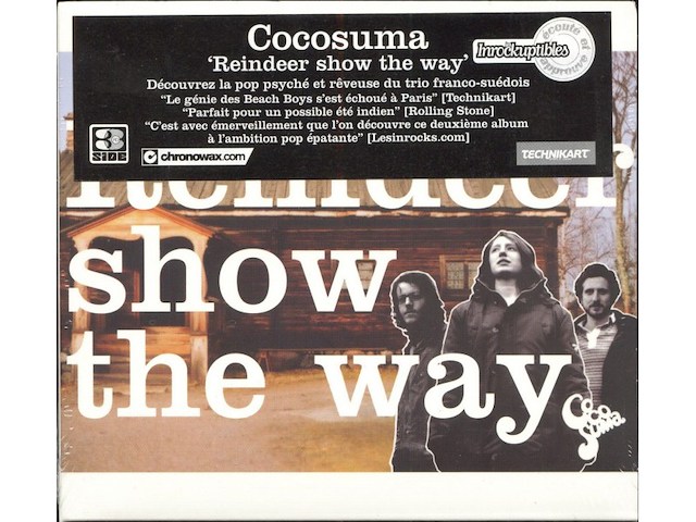Cocosuma ‎– Reindeer Show The Way CD NEOTPAKOVAN