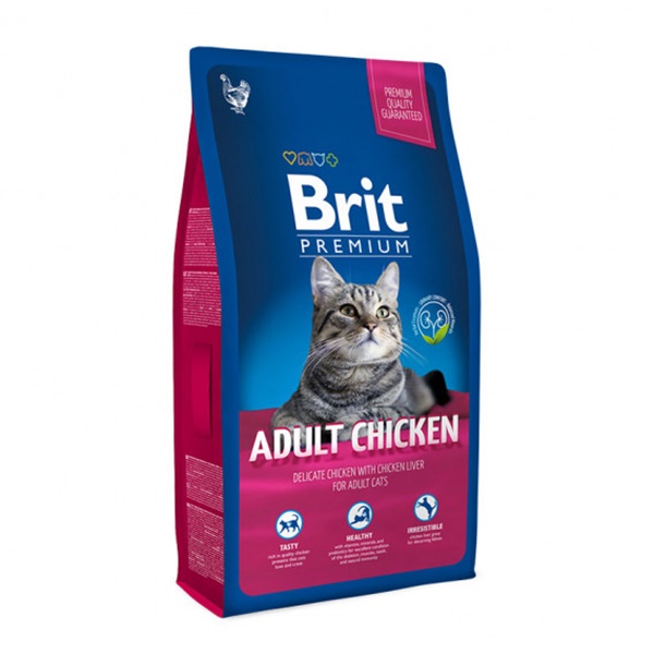 BRIT Premium Cat Adult PILETINA