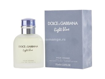 Dolce &amp; Gabbana light blue edt 125ml tester