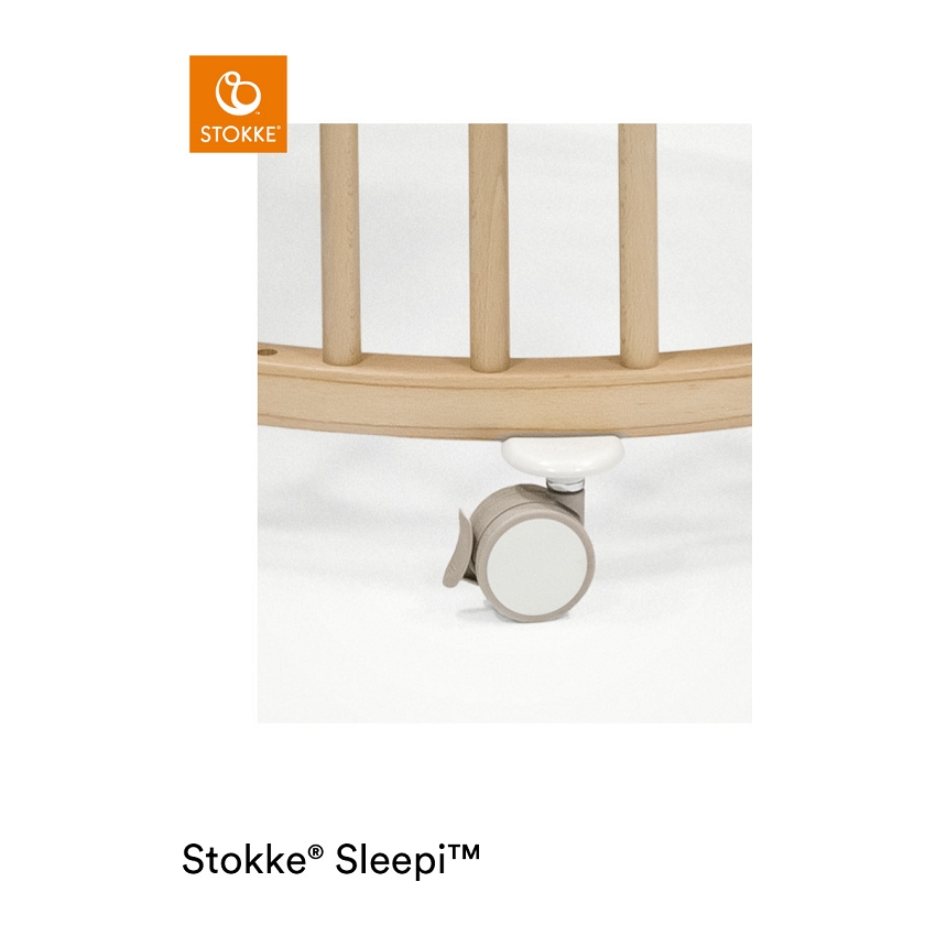 STOKKE® SLEEPI V3™ MINI - NATURAL - S 64 cm x V 85 cm x D 82 cm