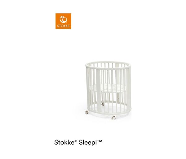 STOKKE® SLEEPI V3™ MINI - WHITE - S 64 cm x V 85 cm x D 82 cm